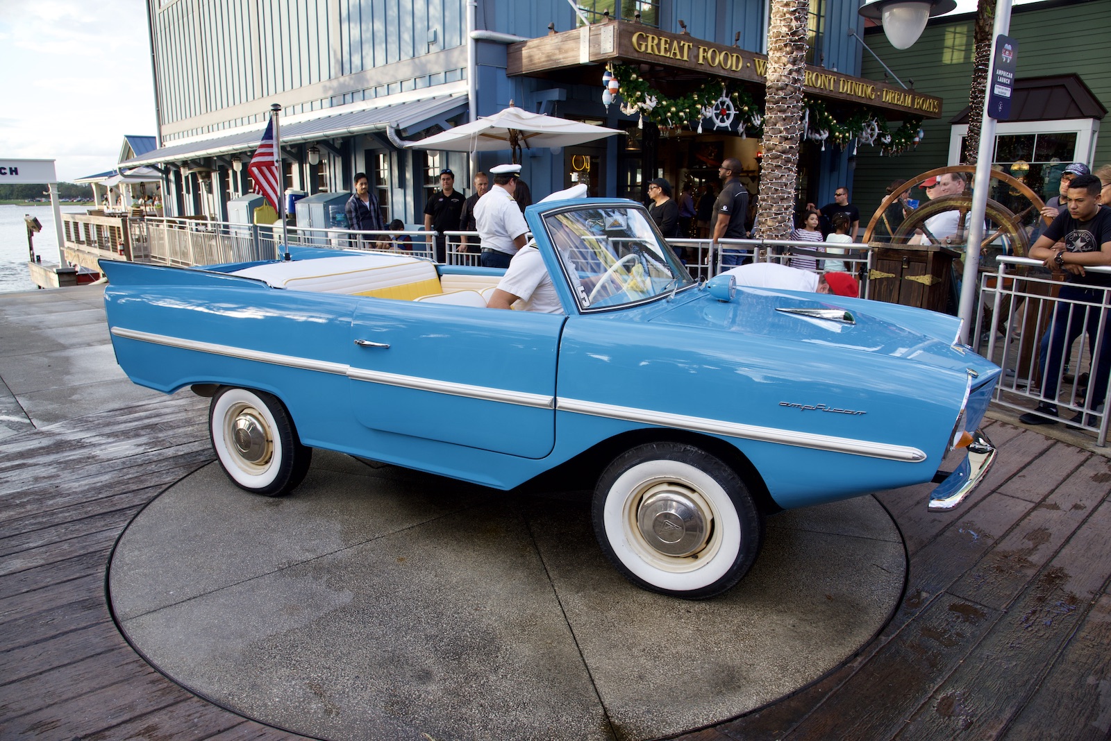 Amphicar at Disney Springs, Orlando Florida – Tim Jeffers Photography